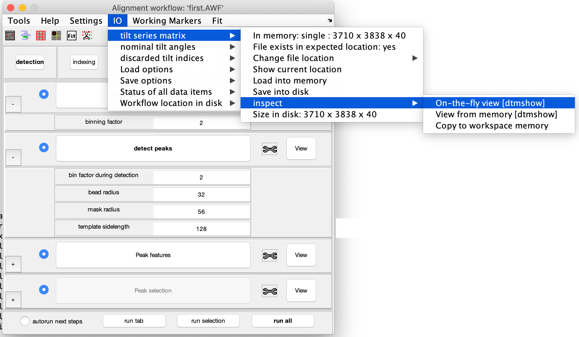 File:OpenOriginalTiltSeriesDataGUI.png - Dynamo